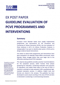Guideline Evaluation of PCVE Programmes and Interventions ...