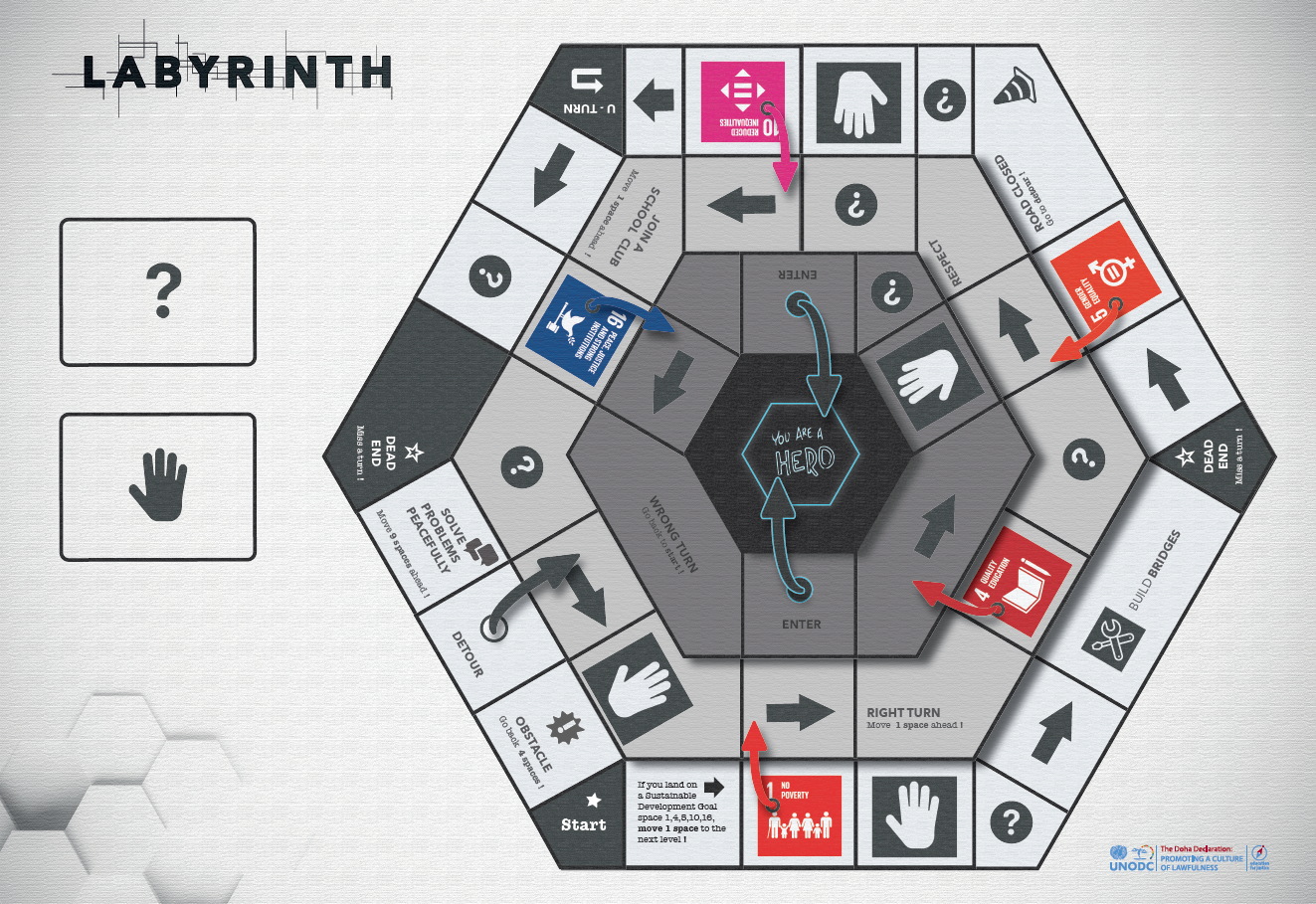 Labyrinth game (UNODC, Education4justice) - Capve